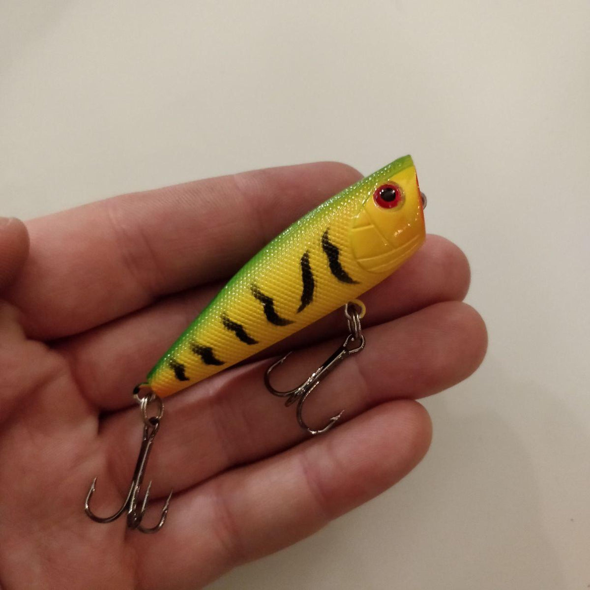 Jungle Tiger Popper – Black 'n Blue Bass Tackle Co